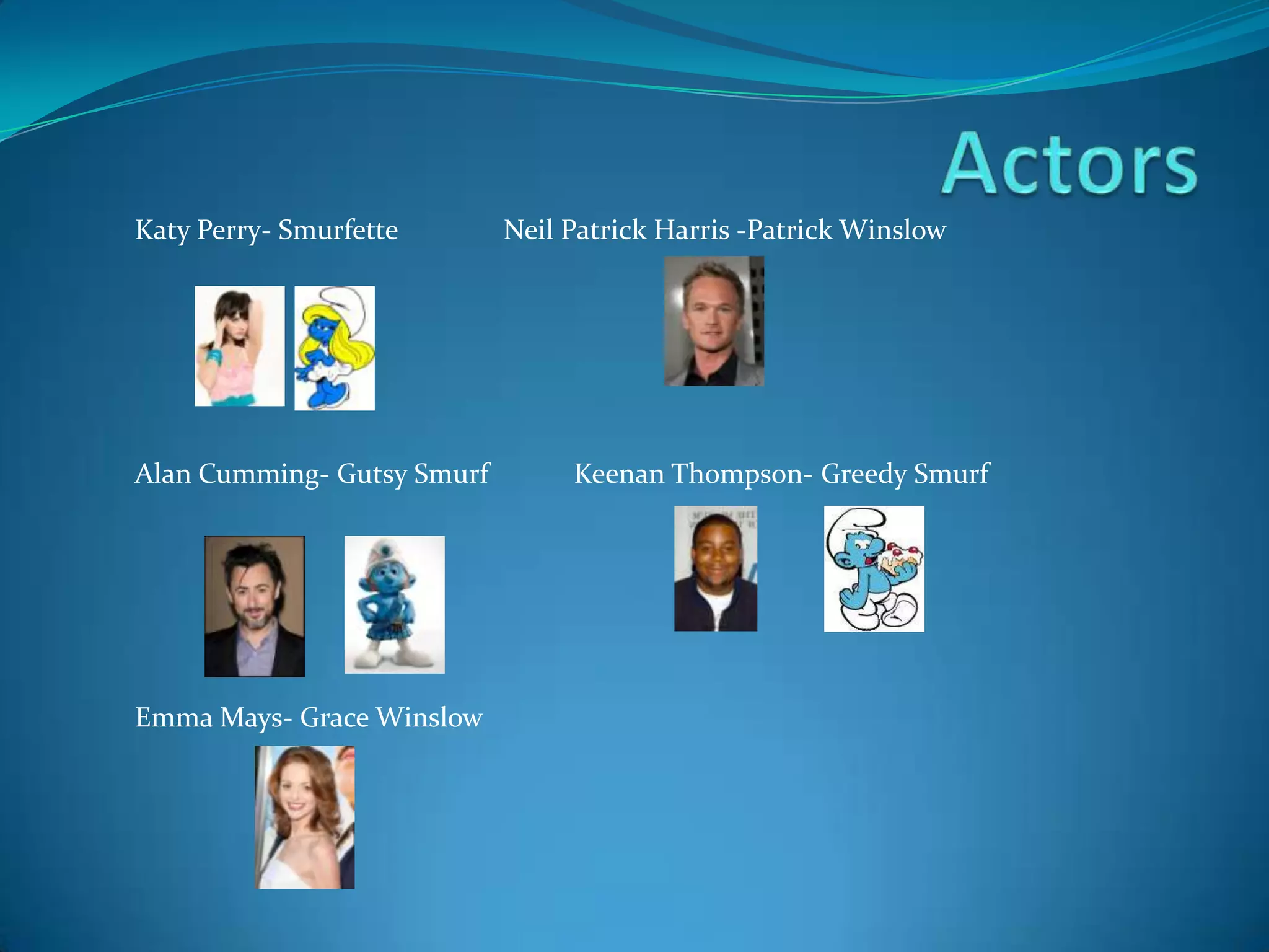 The smurfs (3 d) | PPTX