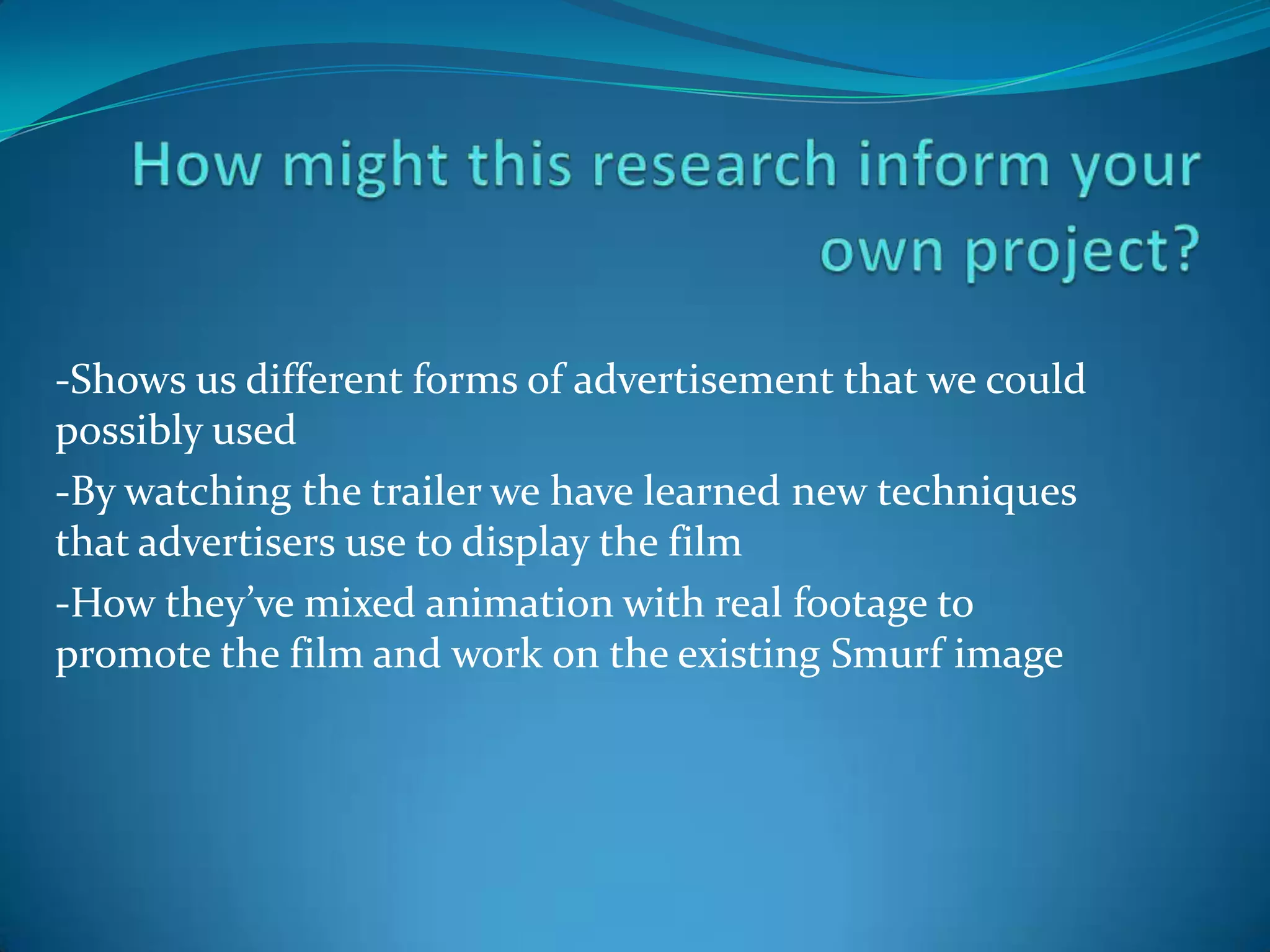 The smurfs (3 d) | PPTX