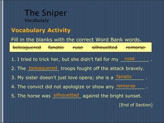 The sniper | PPT