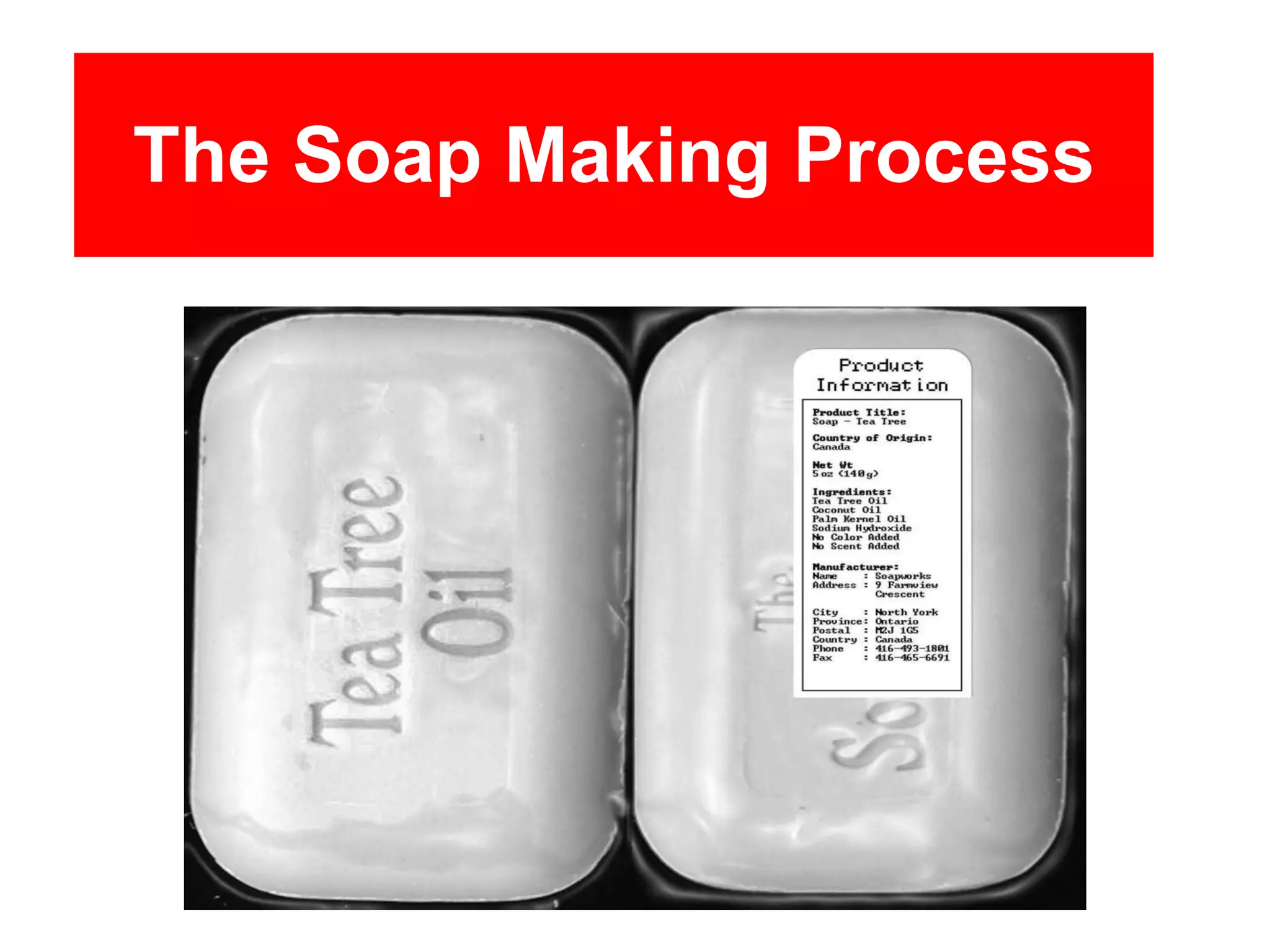 The soap making process | PPT