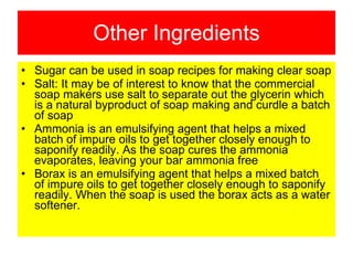The soap making process | PPT