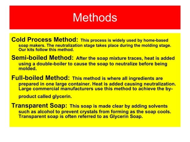 The soap making process | PPT | Skin Care | Beauty