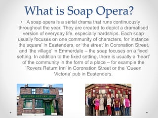 The Soap Opera Genre | PPTX