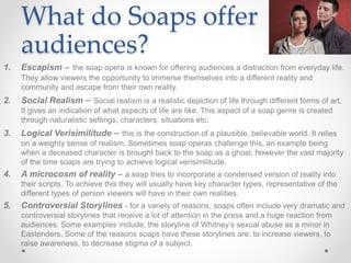 The Soap Opera Genre | PPT