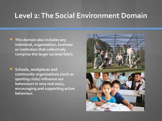 The social ecological model | PPT