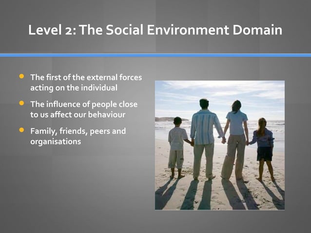 The social ecological model | PPT