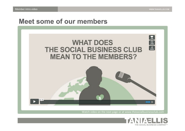 The Social Business Club | PPT