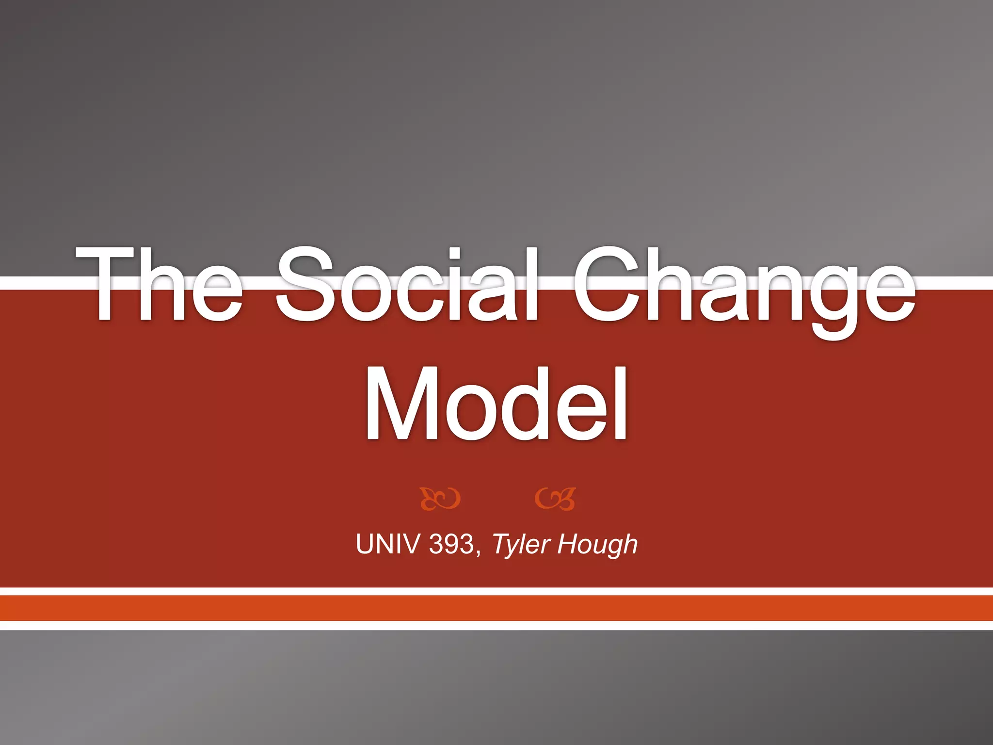 The Social Change Model | PPTX