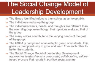 The Social Change Model | PPTX