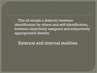 The social construction of reality | PPT