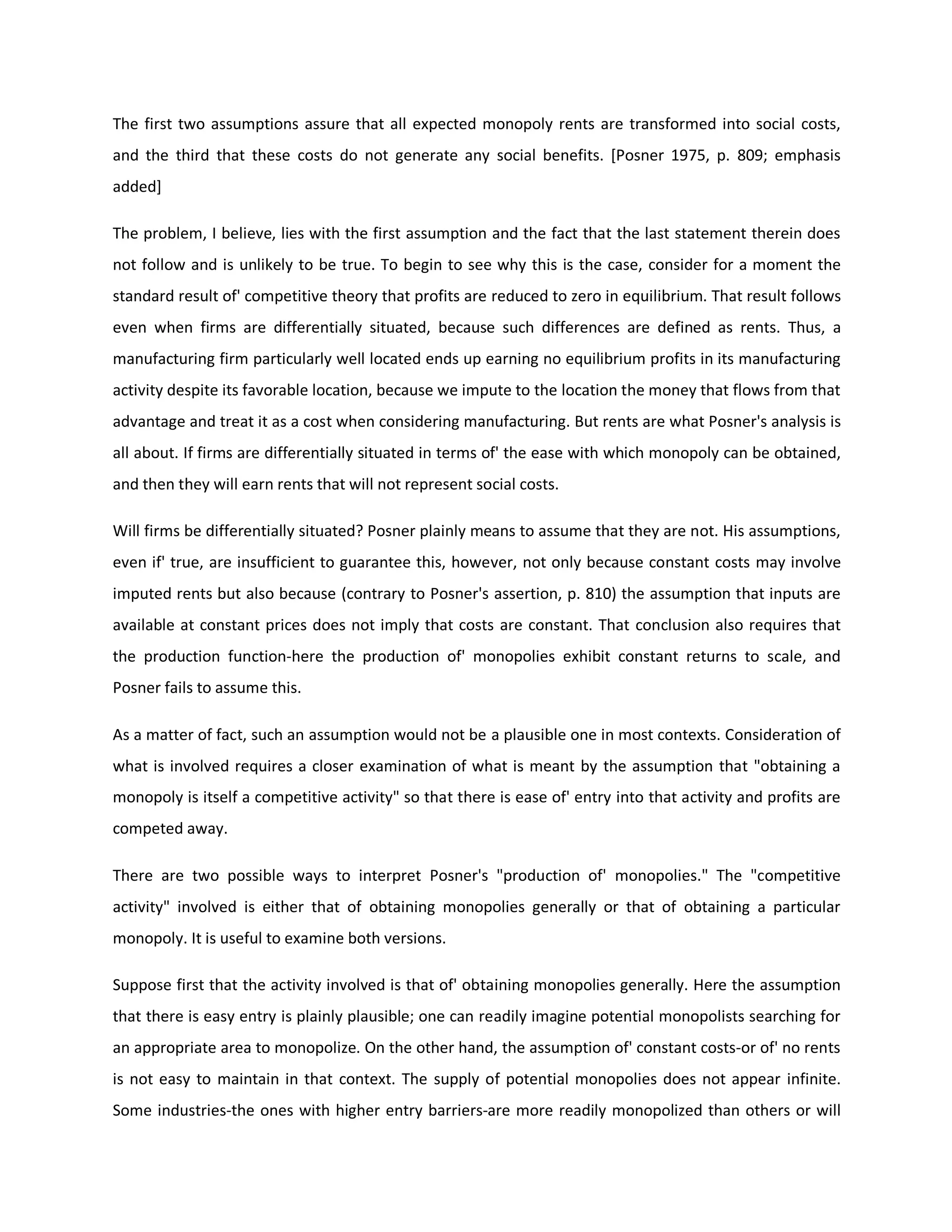 The social costs of monopoly and regulation | PDF