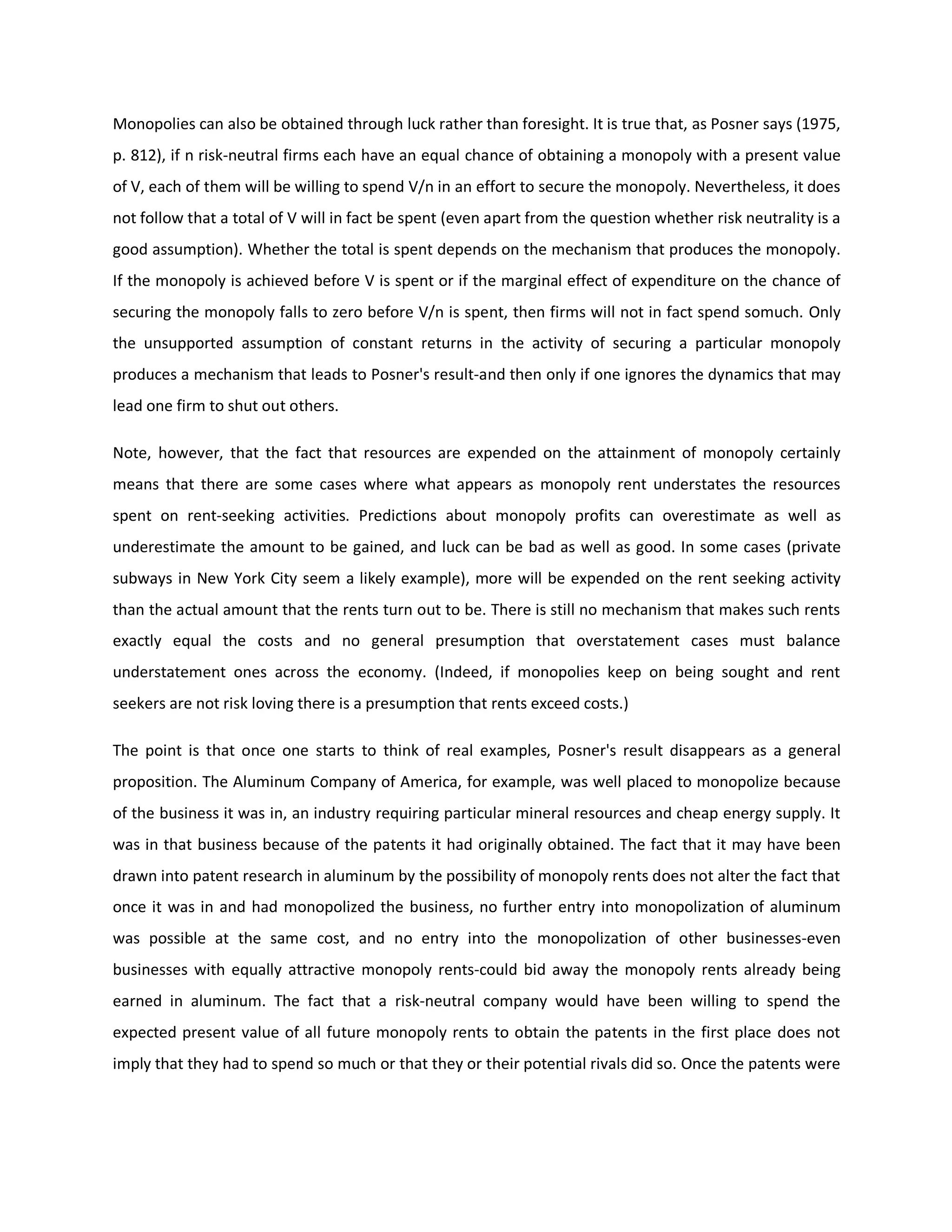 The social costs of monopoly and regulation | PDF