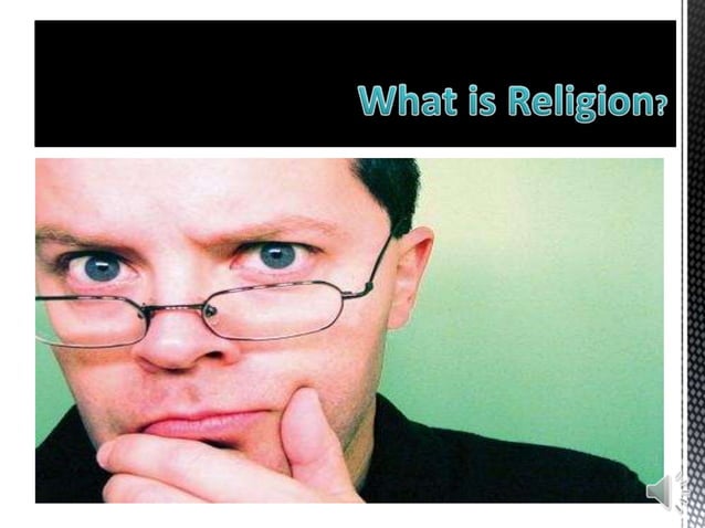 The social institution of religion | PPTX