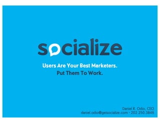 The Socialize platform | PDF | Social Networking | Internet