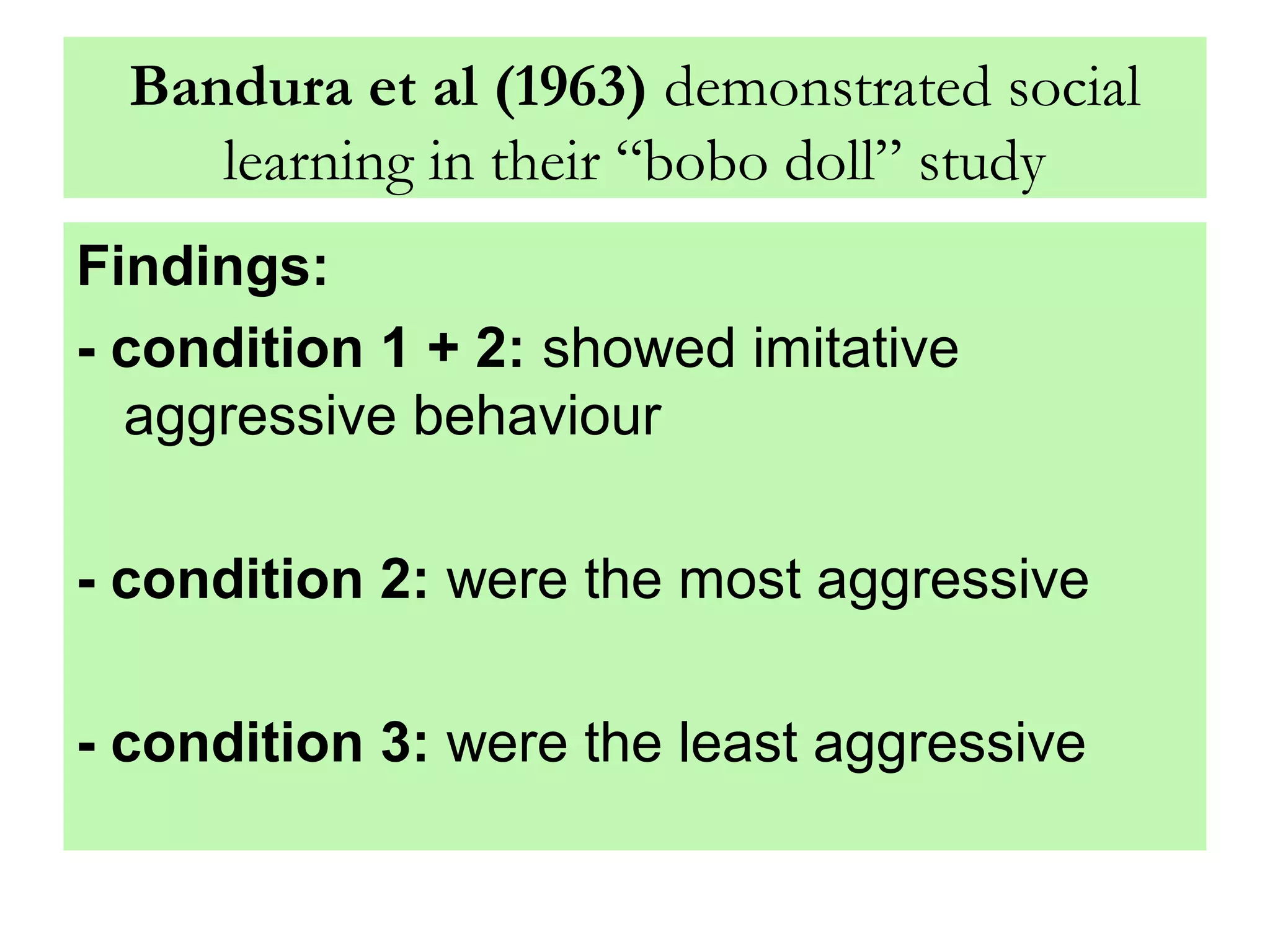 The social learning theory | PPT