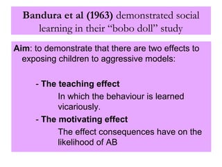 The social learning theory | PPT