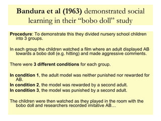 The social learning theory | PPT