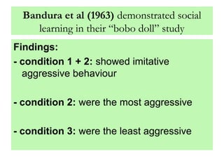 The social learning theory | PPT