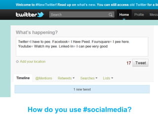 The social media knowledge worker | PPTX