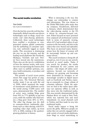 The Social Media Revolution | PDF | Social Networking | Internet