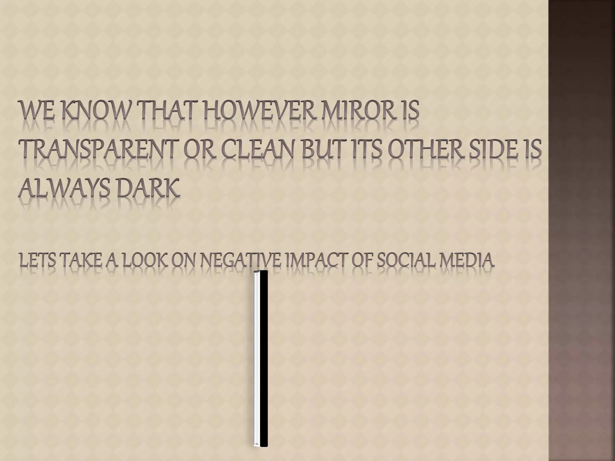 The social Media & its Impact on socity | PPTX