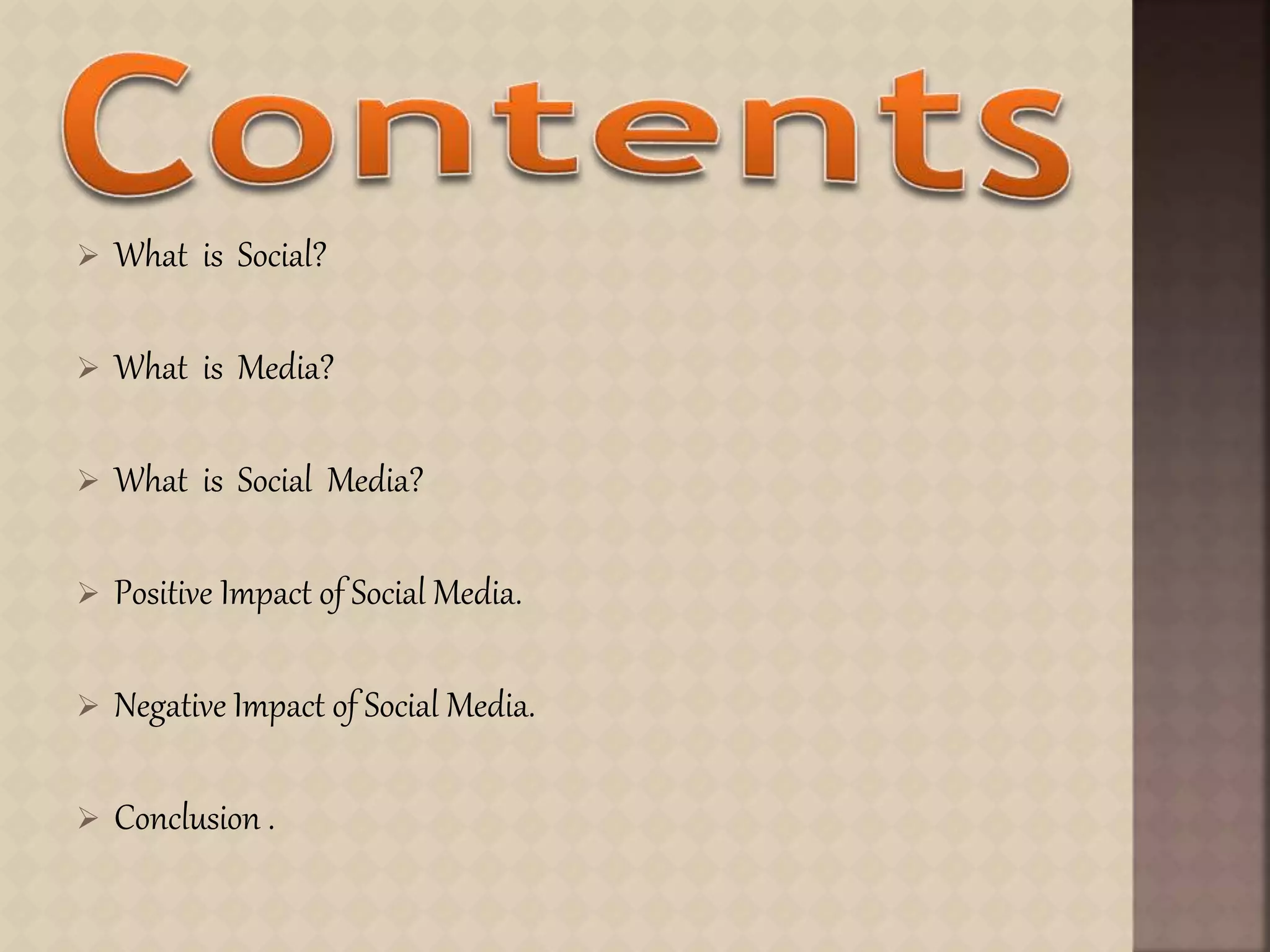 The social Media & its Impact on socity | PPTX