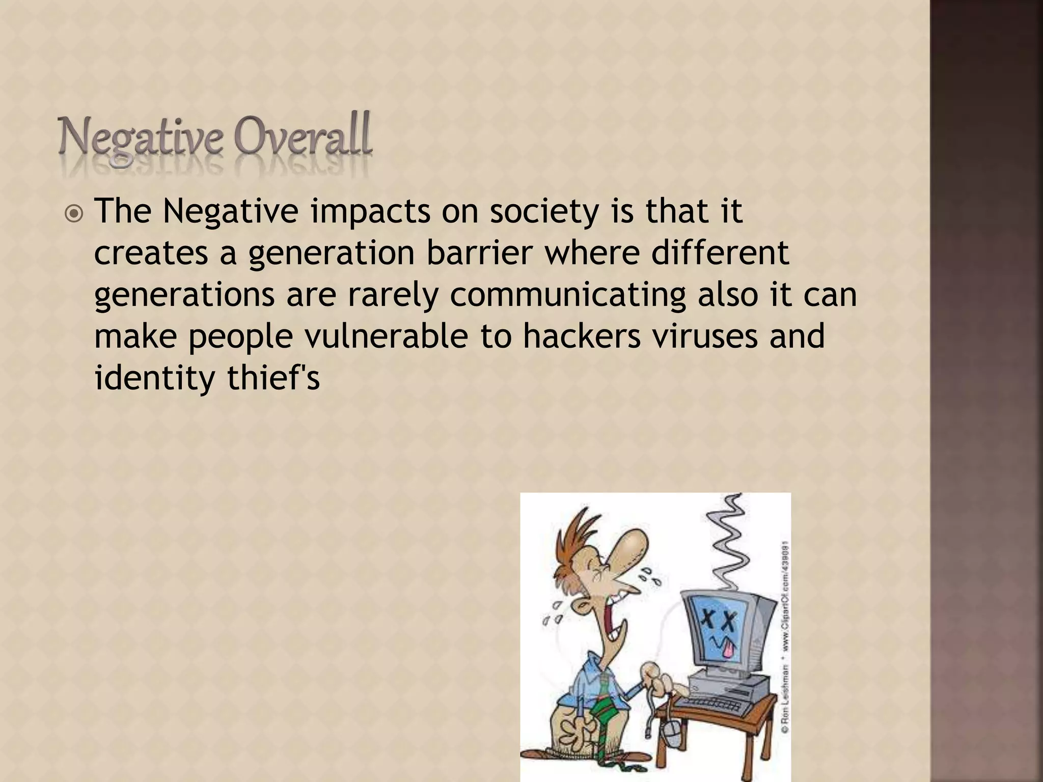 The social Media & its Impact on socity | PPTX