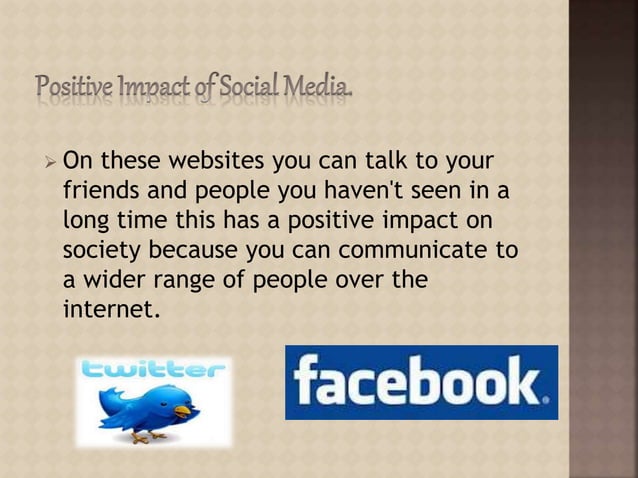 The social Media & its Impact on socity | PPTX | Social Networking ...