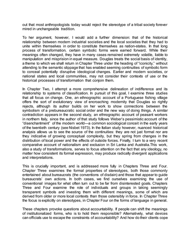 The Social Production Of Indifference Exploring The Symbolic Docx