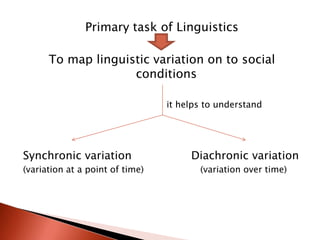 The social study of language | PPT