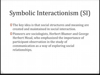 The socio cultural tradition | PPTX