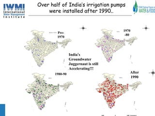 Growing role of Groundwater in Indian irrigation in transition | PDF