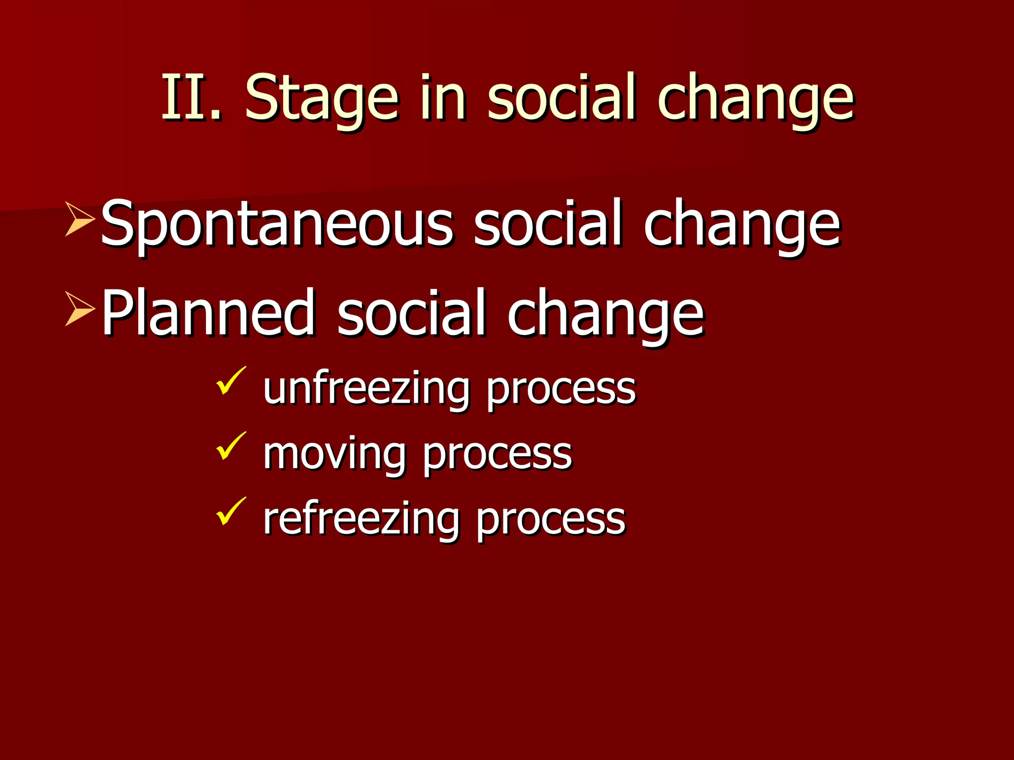 The sociology of social change in society(educ.312) | PPT