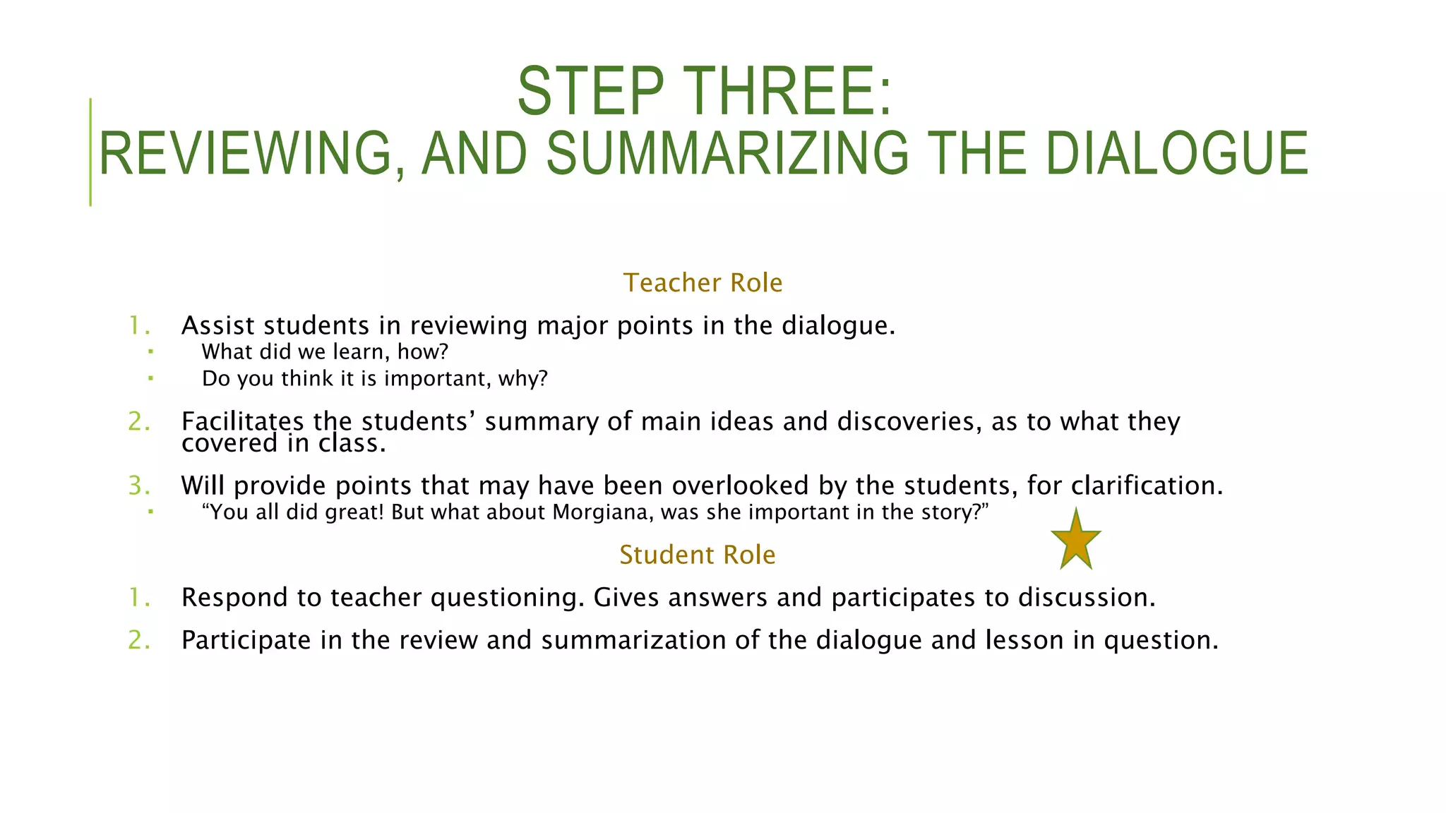 The socratic seminar instruction model | PPTX