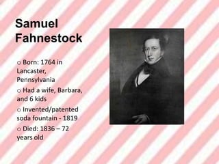 The soda fountain | PPTX