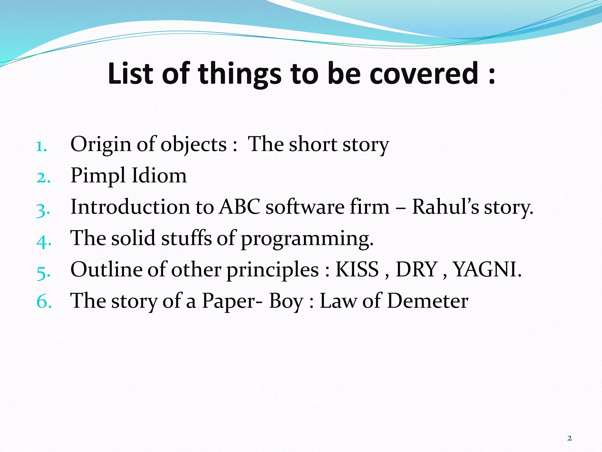 The software design principles | PPT