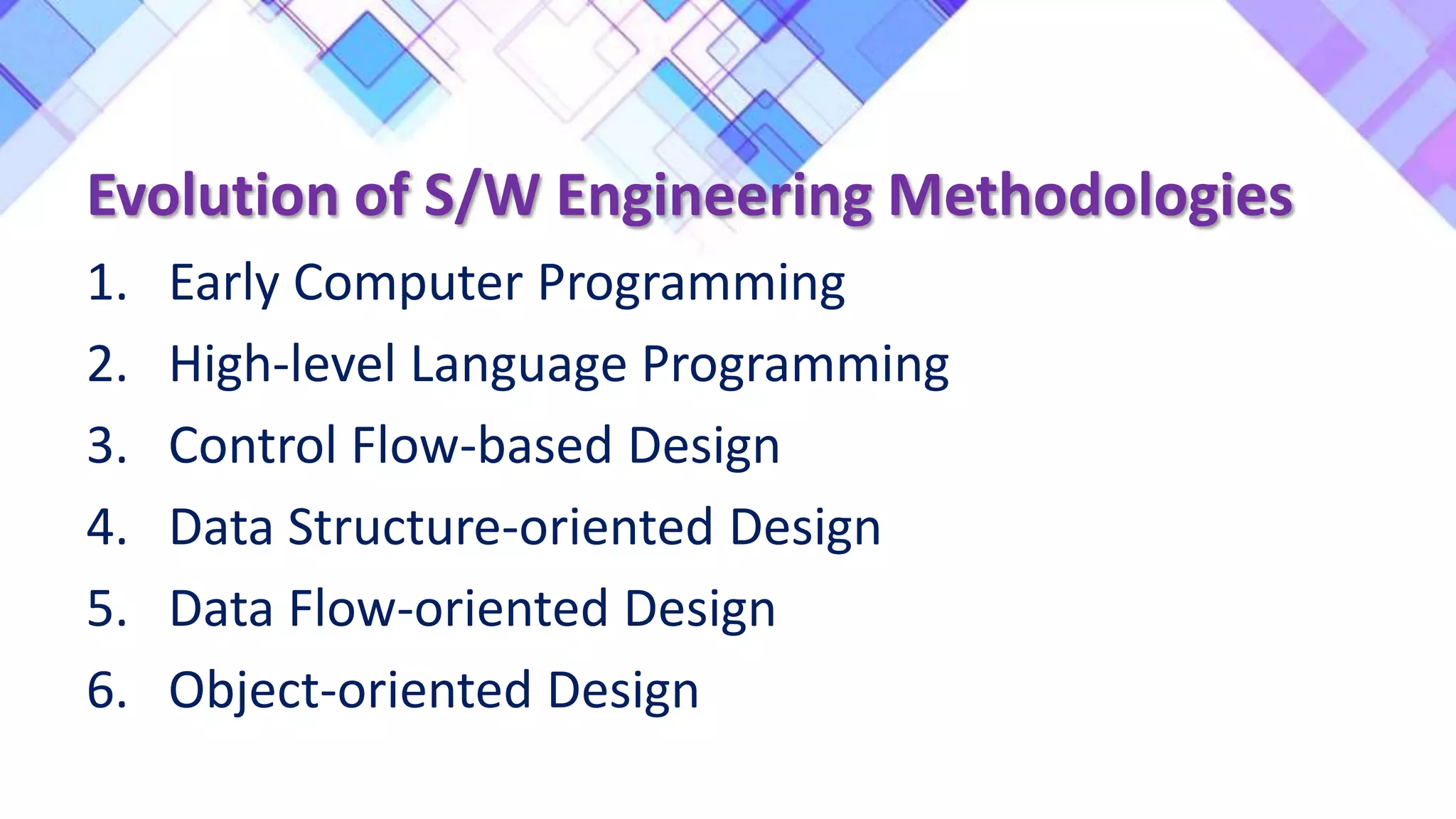 The Software Engineering Discipline and Evolution of S/W Engineering ...