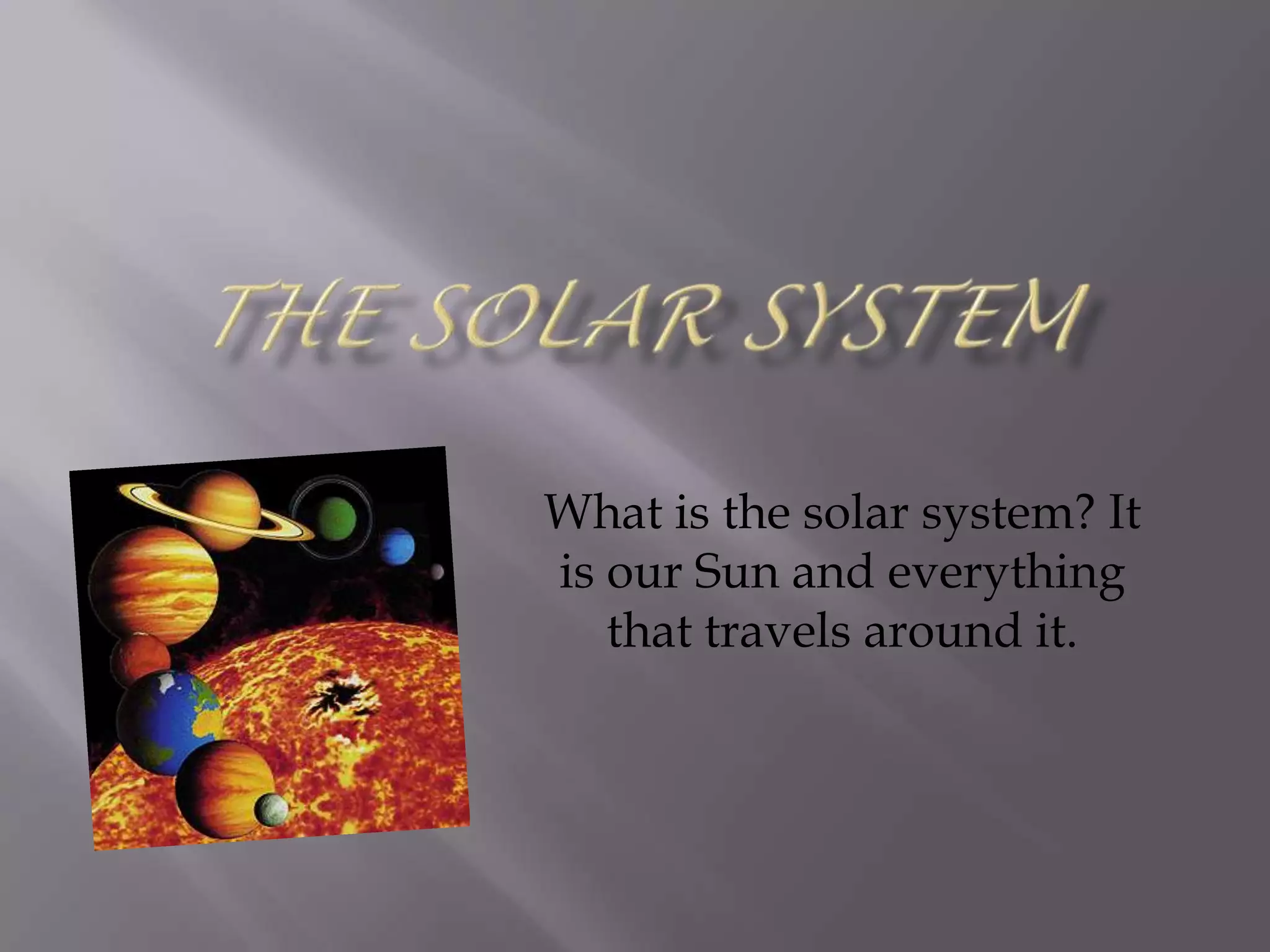 The Solar System | PPT