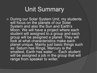 The solar system | PPTX