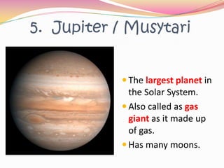 The solar system | PPTX