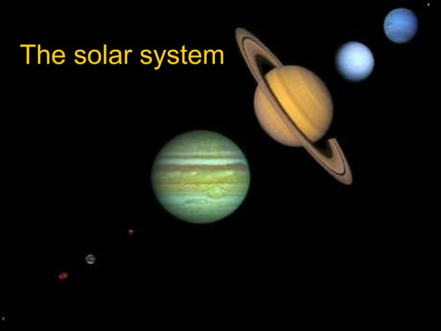 The solar system | What is the Solar System | PPT | Space and Astronomy ...
