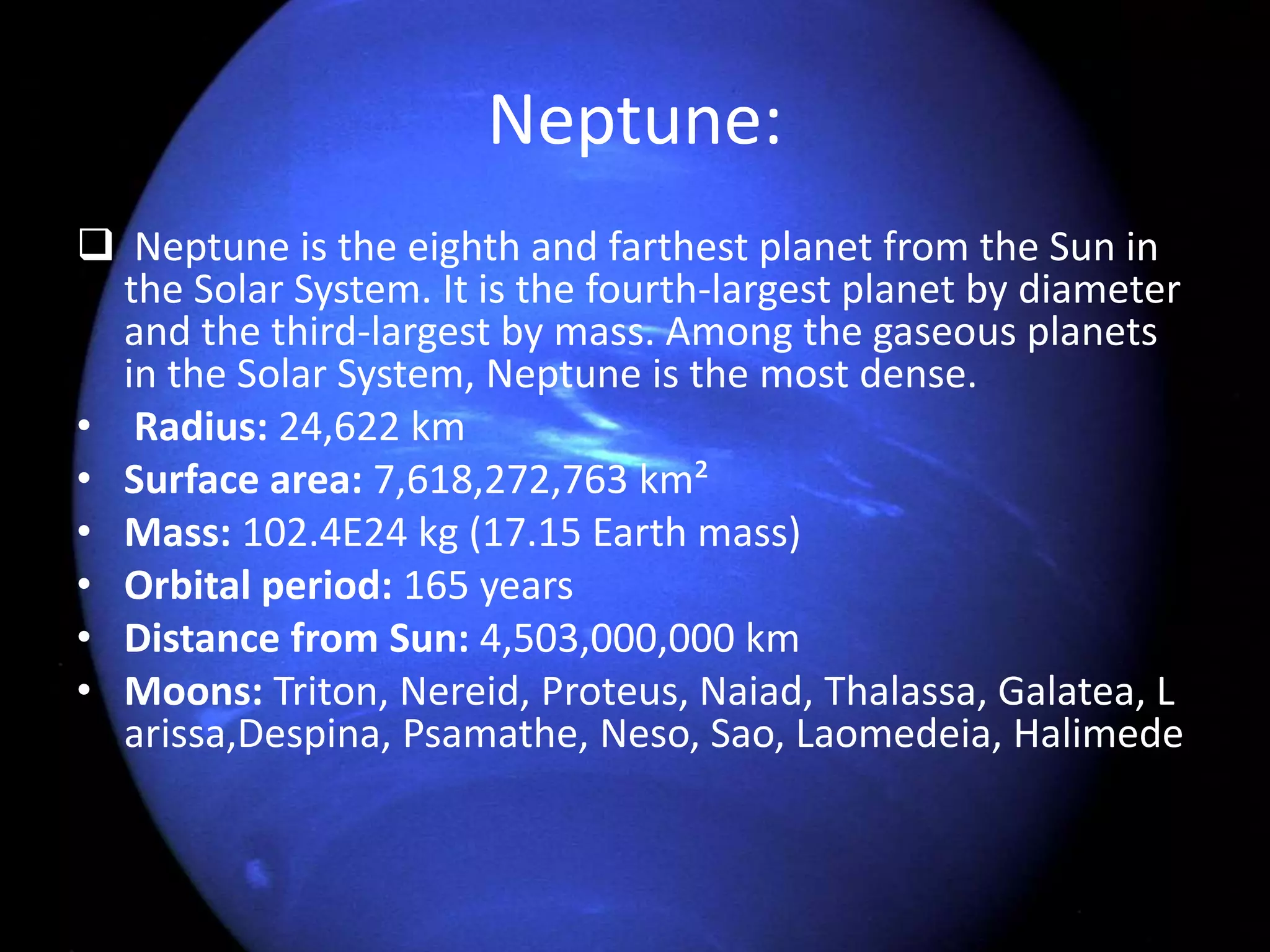 The solar system | PPTX
