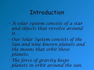 The solar system | PPT