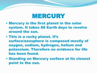 The solar system | PPT