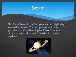 The solar system | PPTX