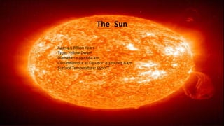 The solar system | PPTX