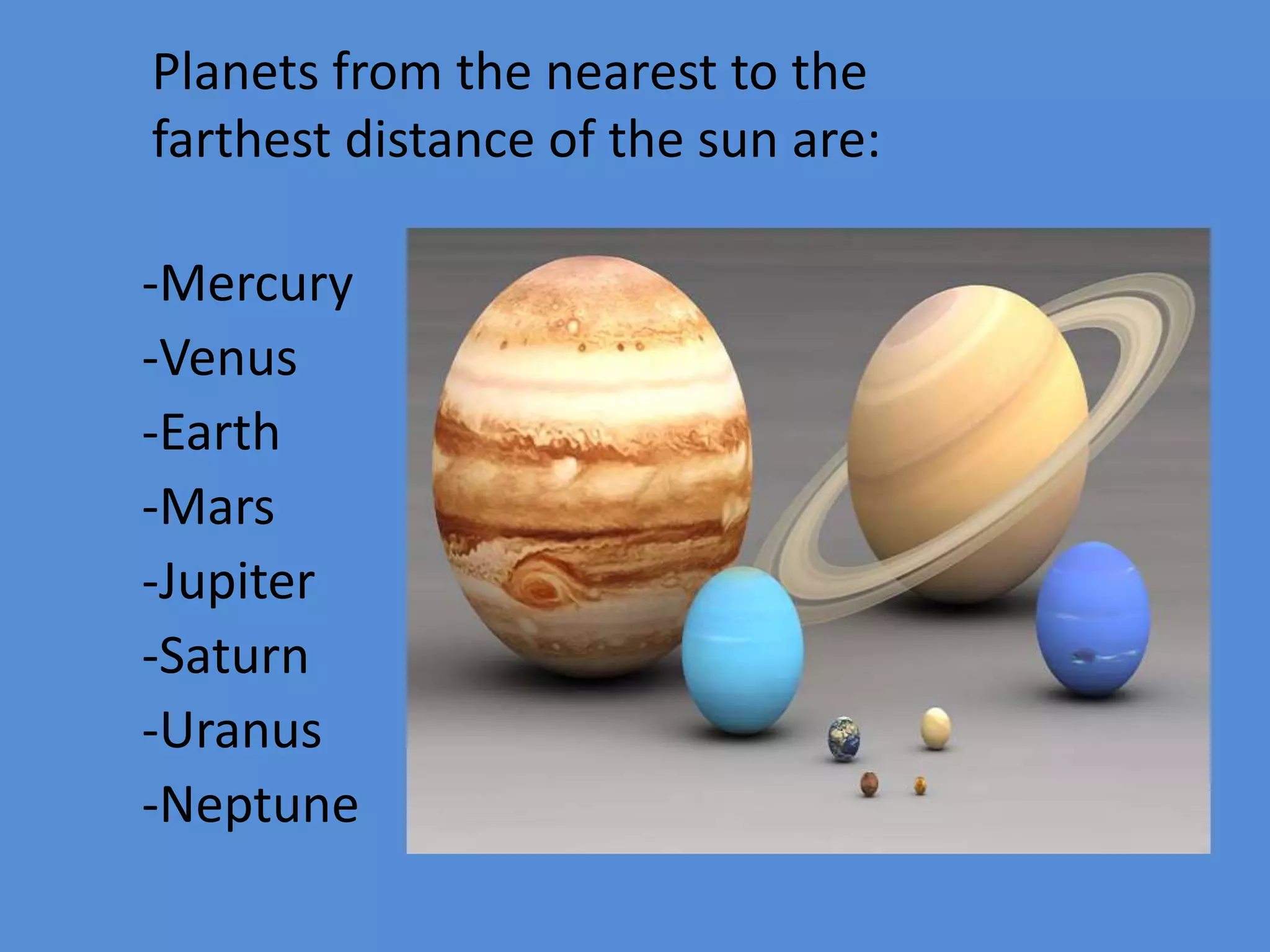 The solar system | PPTX