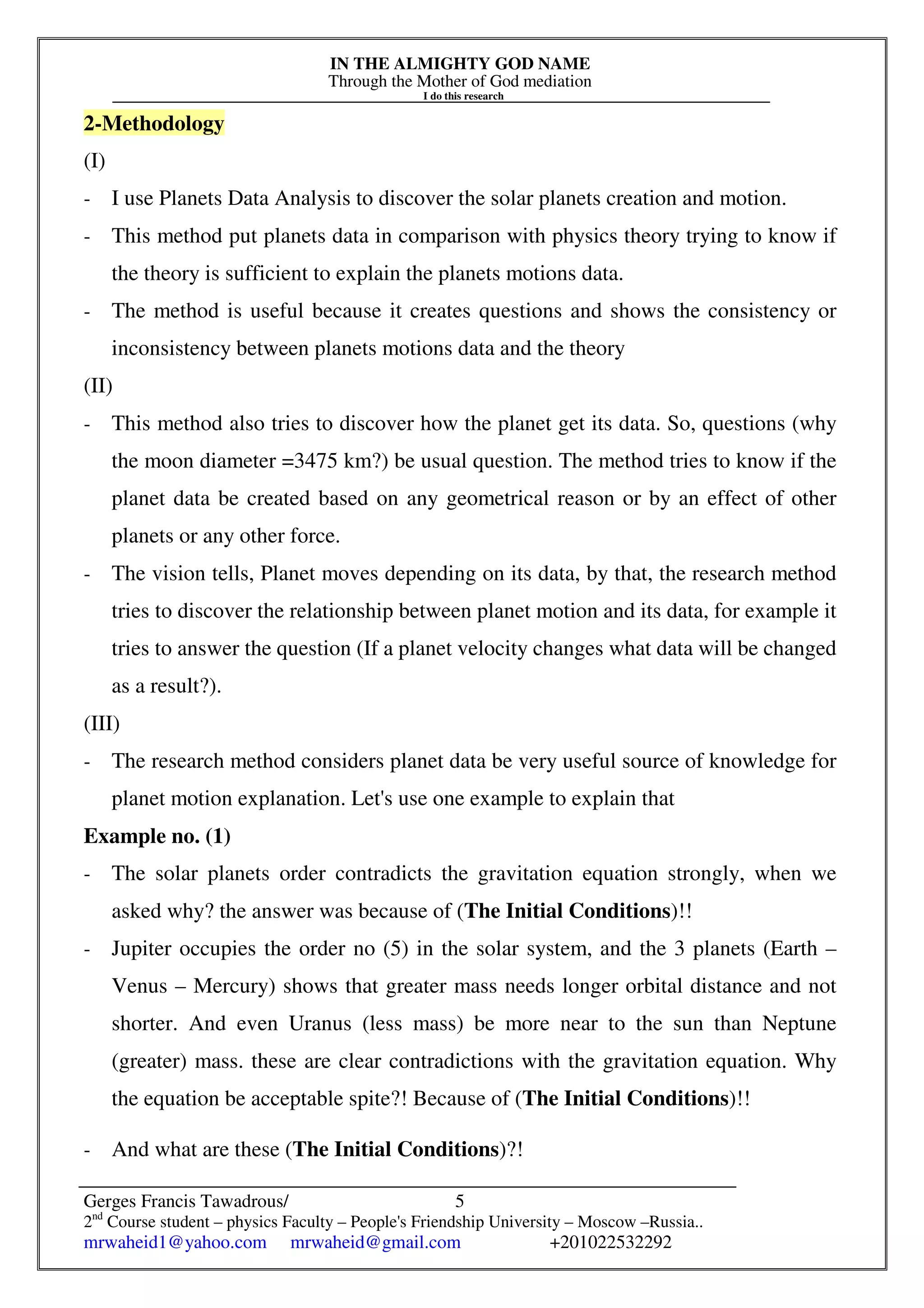 The Solar System Machine Moves Completely Different From Newton Theory ...