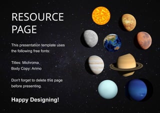 The Solar System Poster para aprender y conocer.pptx | Space and ...