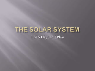 The solar system pp | PPTX